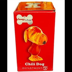 Department 56 | Accents | Snoopy Chili Dog Porcelain Figurine Peanuts ...